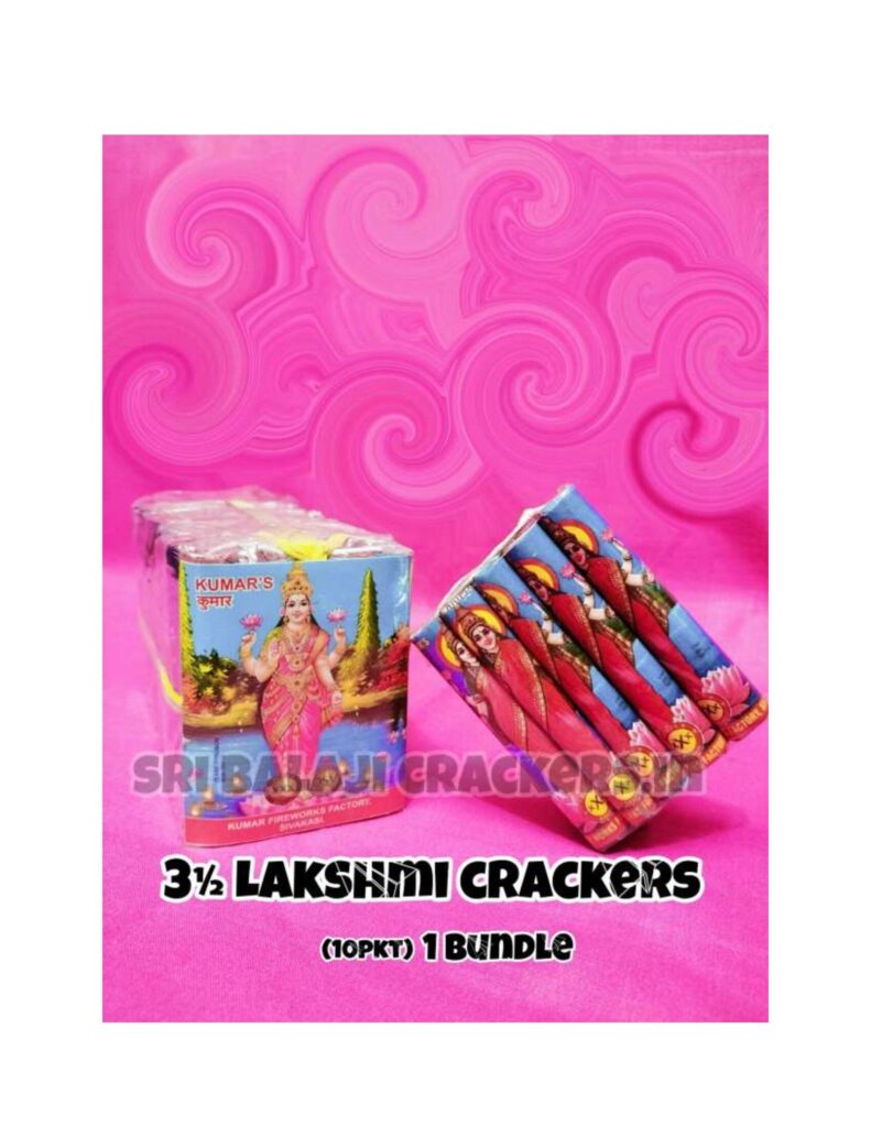3 1/2 Lakshmi Crackers (10 Pkt) 1 Bundle – Sri Balaji Crackers ...