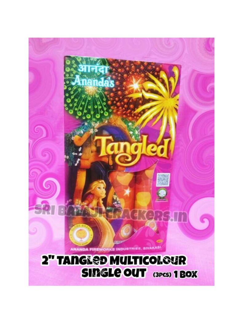 2 Tangled MultiColour Single Shot(3pcs) 1 BOX – Sri Balaji Crackers ...